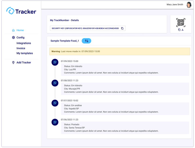 BBChain Tracker - Blockchain Traceability: Simple and Efficient